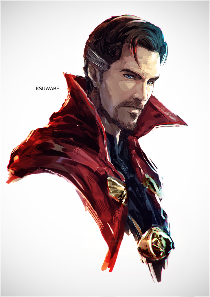 Safebooru - 1boy artist name beard black hair blue eyes cape doctor ...