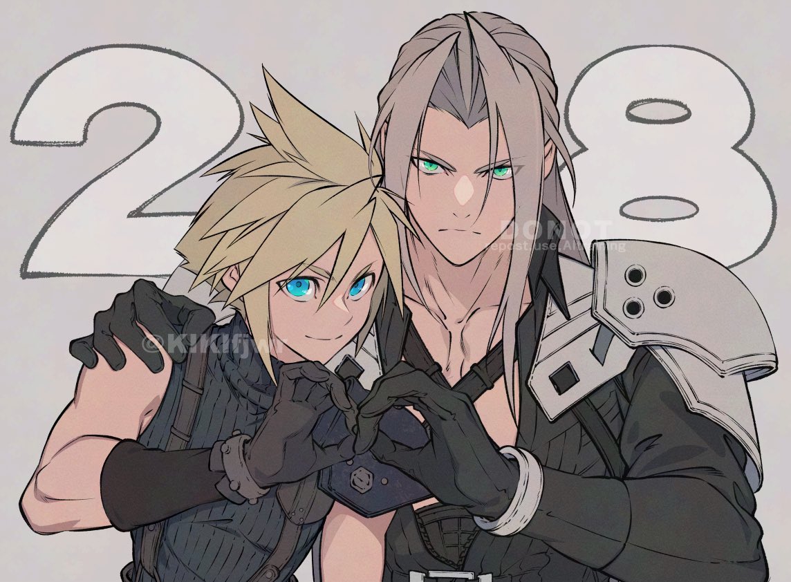 Safebooru - 2boys aqua eyes arm around shoulder armor bangle black coat ...