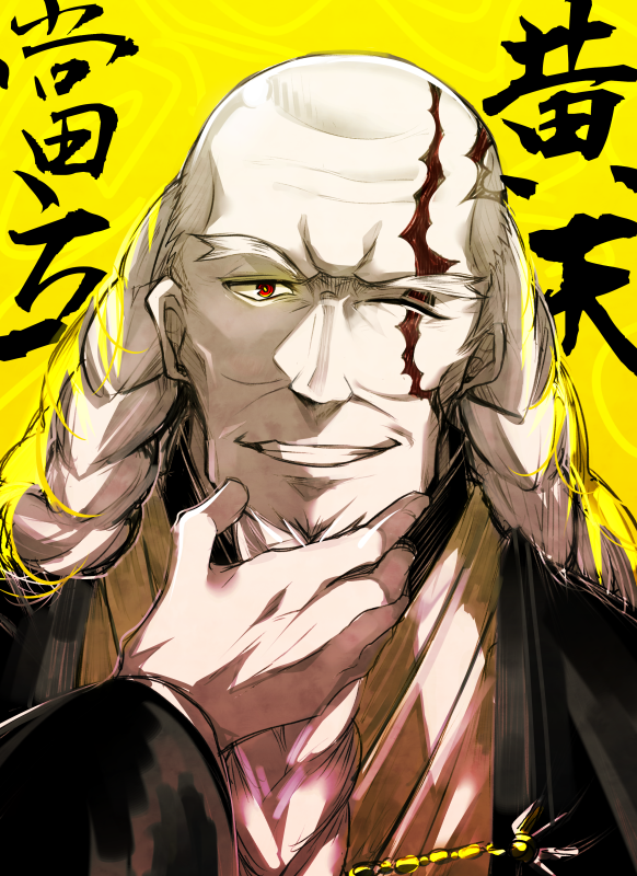 Safebooru - 1boy bald beard braid braided beard facial hair fate/grand ...