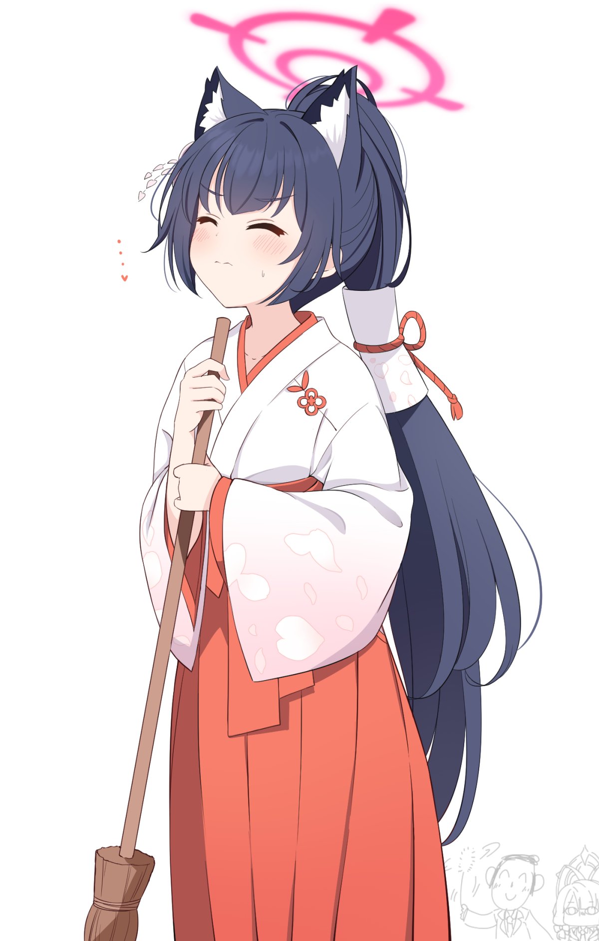 Safebooru - 1boy 2girls alternate costume alternate hairstyle animal ...