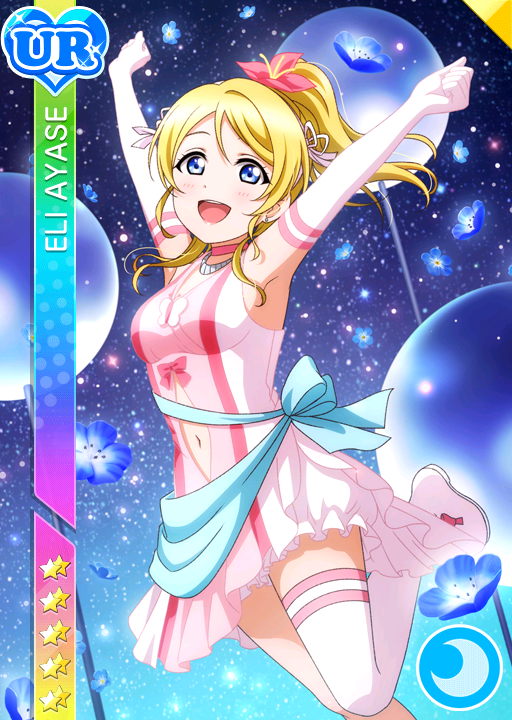 Safebooru - armpits ayase eli blonde hair blue eyes blush character name dress long hair love ...