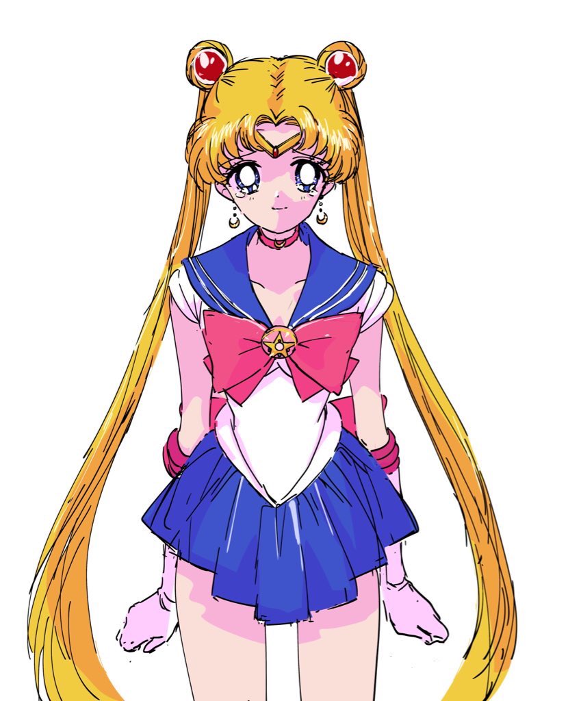 Safebooru - 1girl bishoujo senshi sailor moon blonde hair blue skirt ...