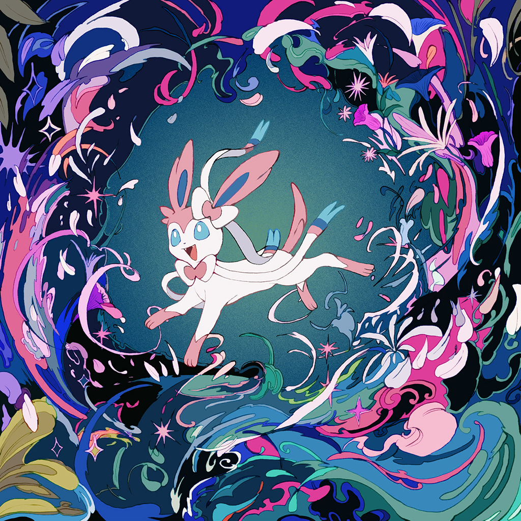 Safebooru - animal focus artist request bow dot nose fangs flower full ...