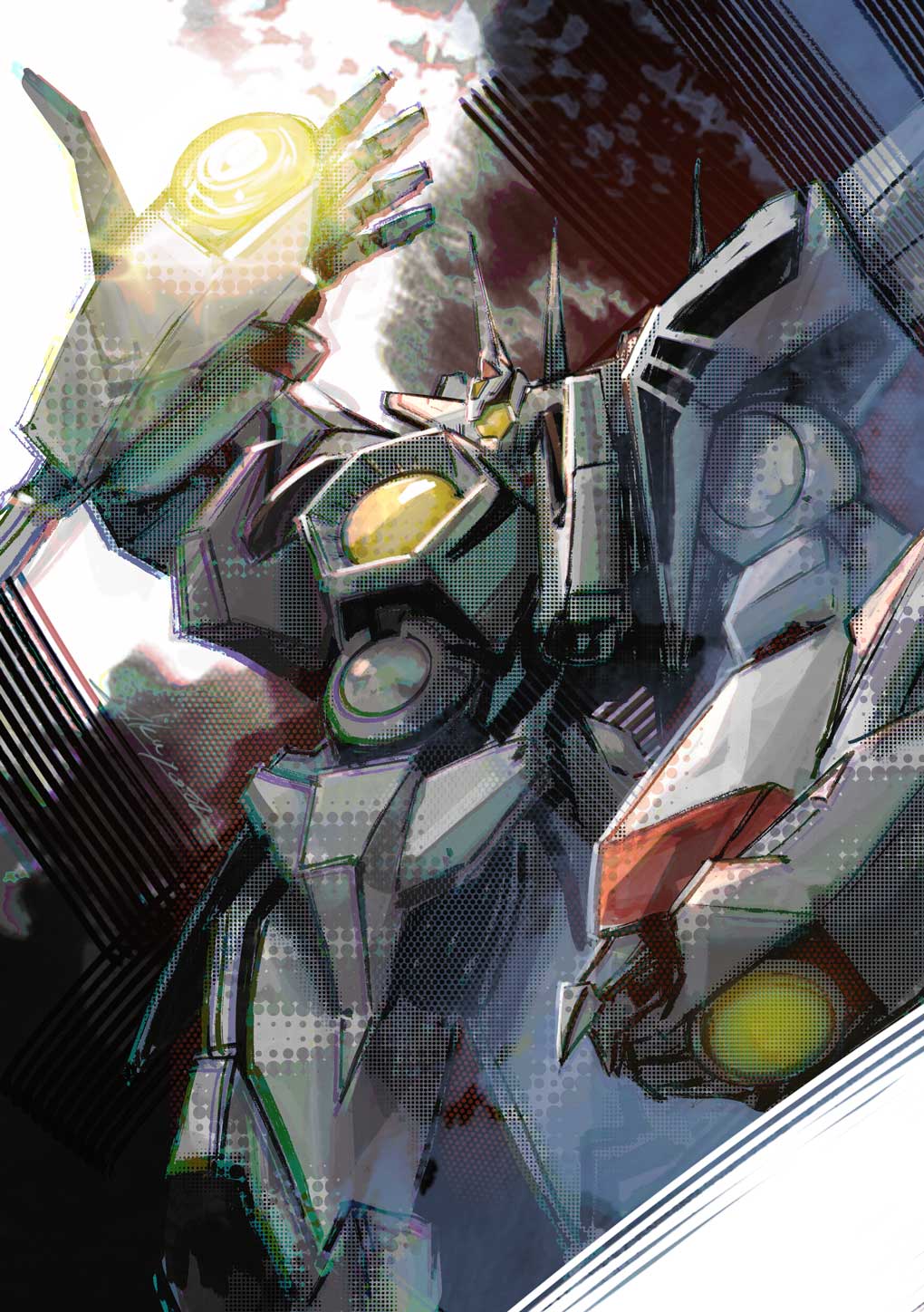 Safebooru - arm up clenched hand commentary request cowboy shot hades ...