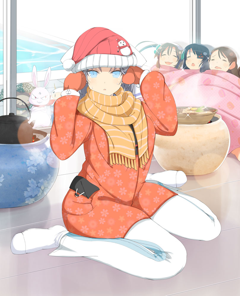 Safebooru - 1girl 3others 4girls