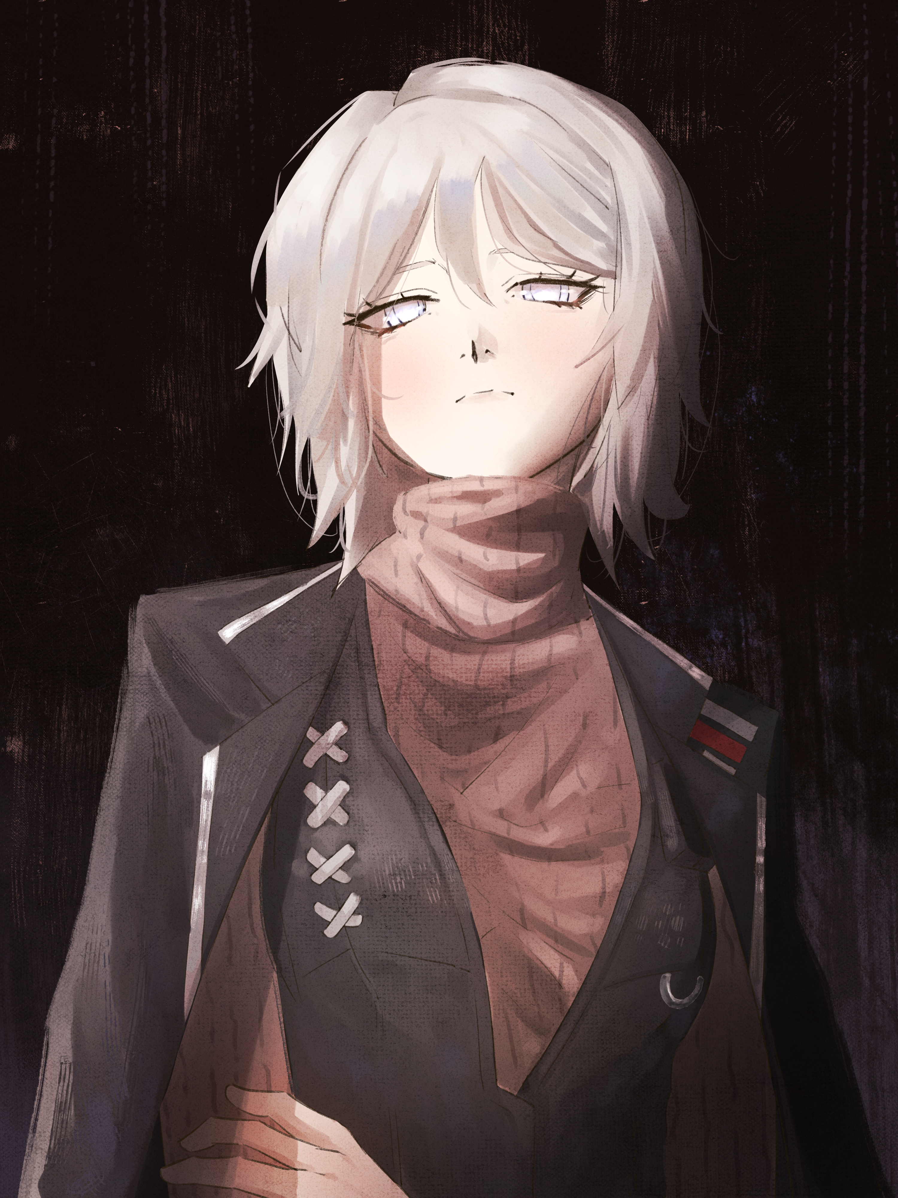 Safebooru 1girl Absurdres Black Coat Black Vest Blue Eyes Brown 6206