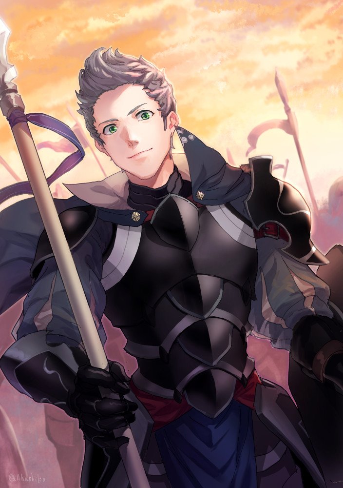 Safebooru - 1boy armor closed mouth collar fire emblem fire emblem ...