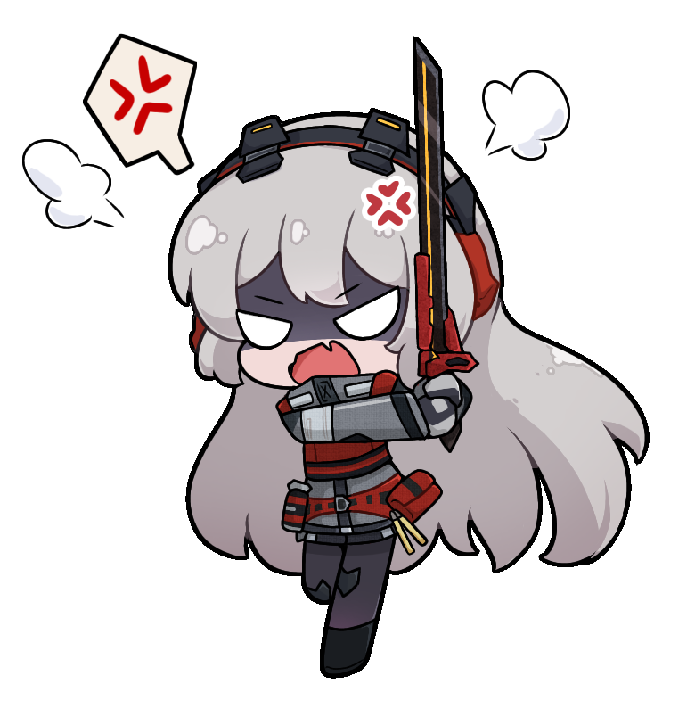 Safebooru - 1girl anger vein angry bangs blush body armor bulletproof ...