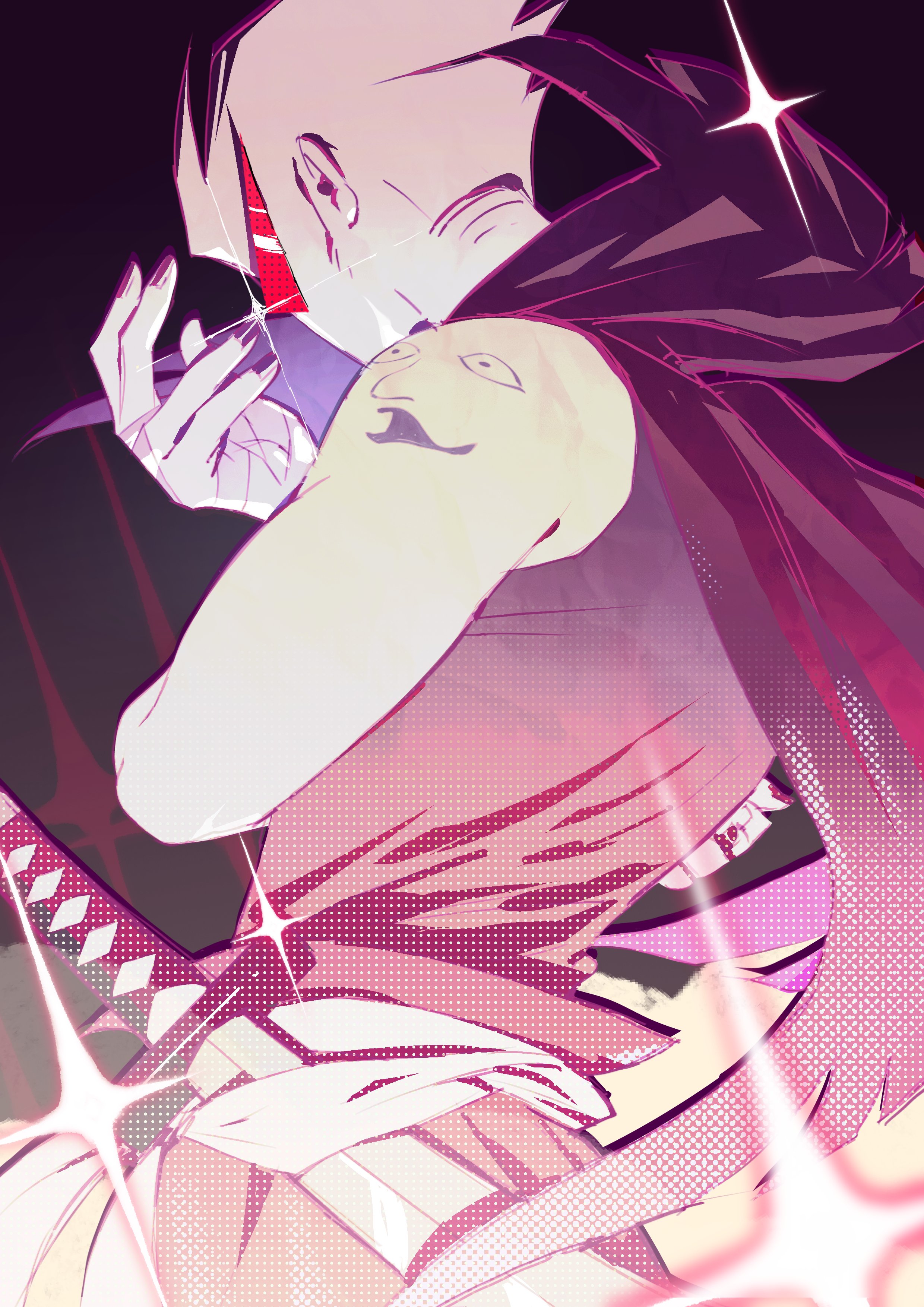 Safebooru - 1boy absurdres arm tattoo bandaged hand bandages black ...