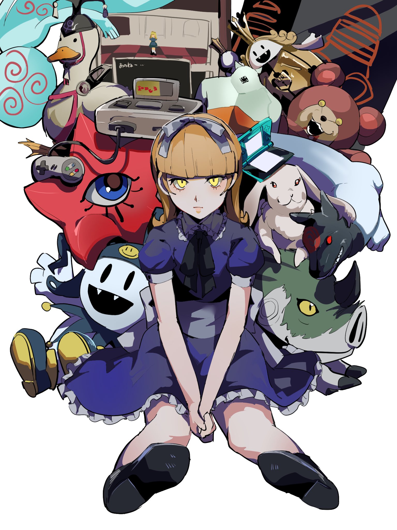 Safebooru - 1girl 4me3ba niku alice (megami tensei) alilat (megami ...