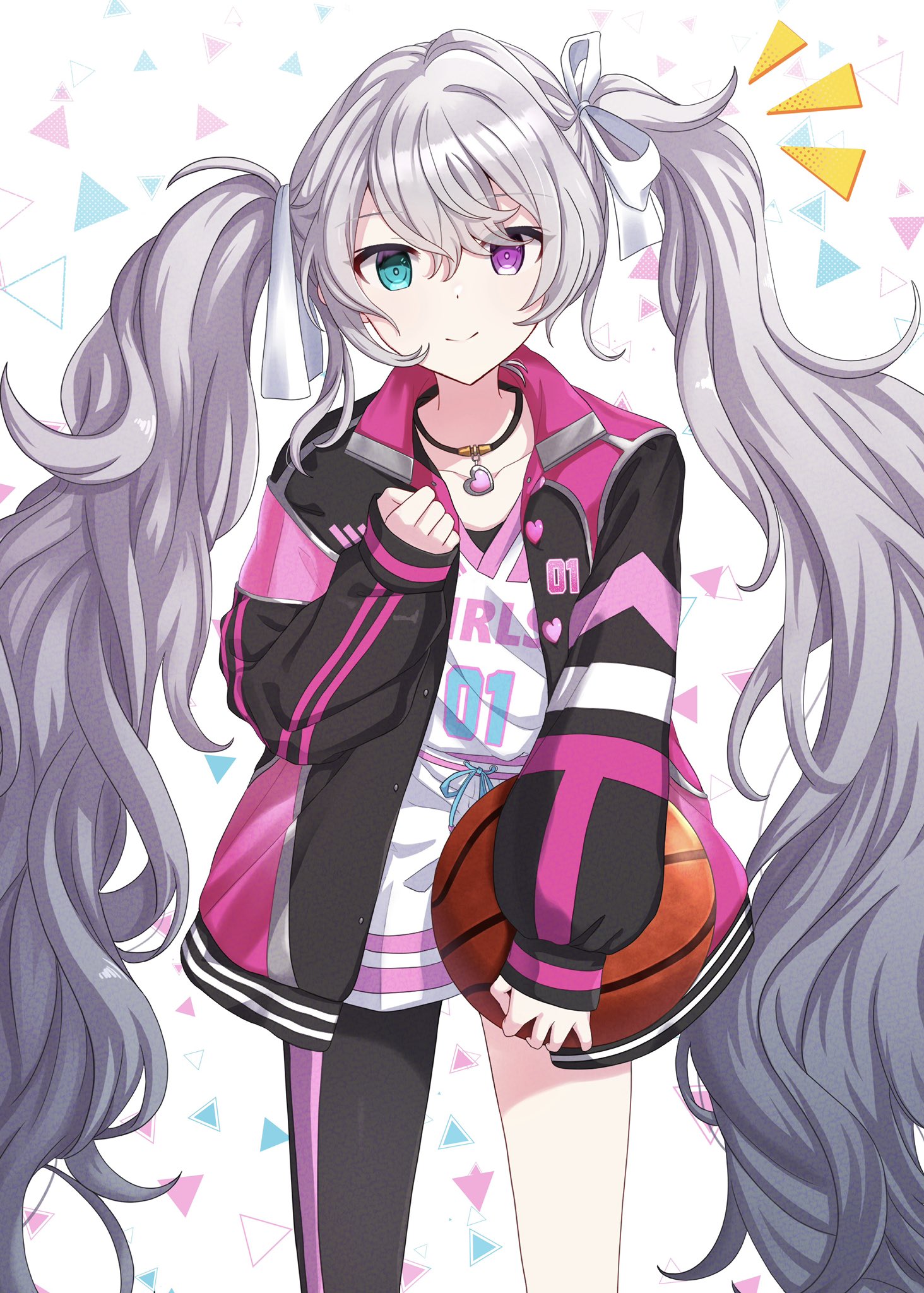Safebooru - 1girl 25-ji night code de. (project sekai) aqua eyes ball basketball basketball ...