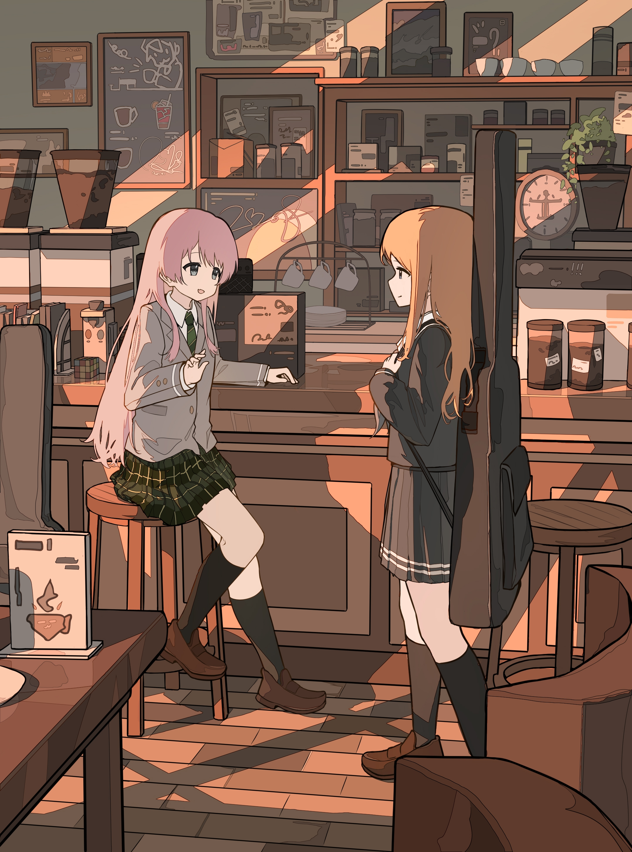 Safebooru - 2girls absurdres bang dream! bang dream! it's mygo ...