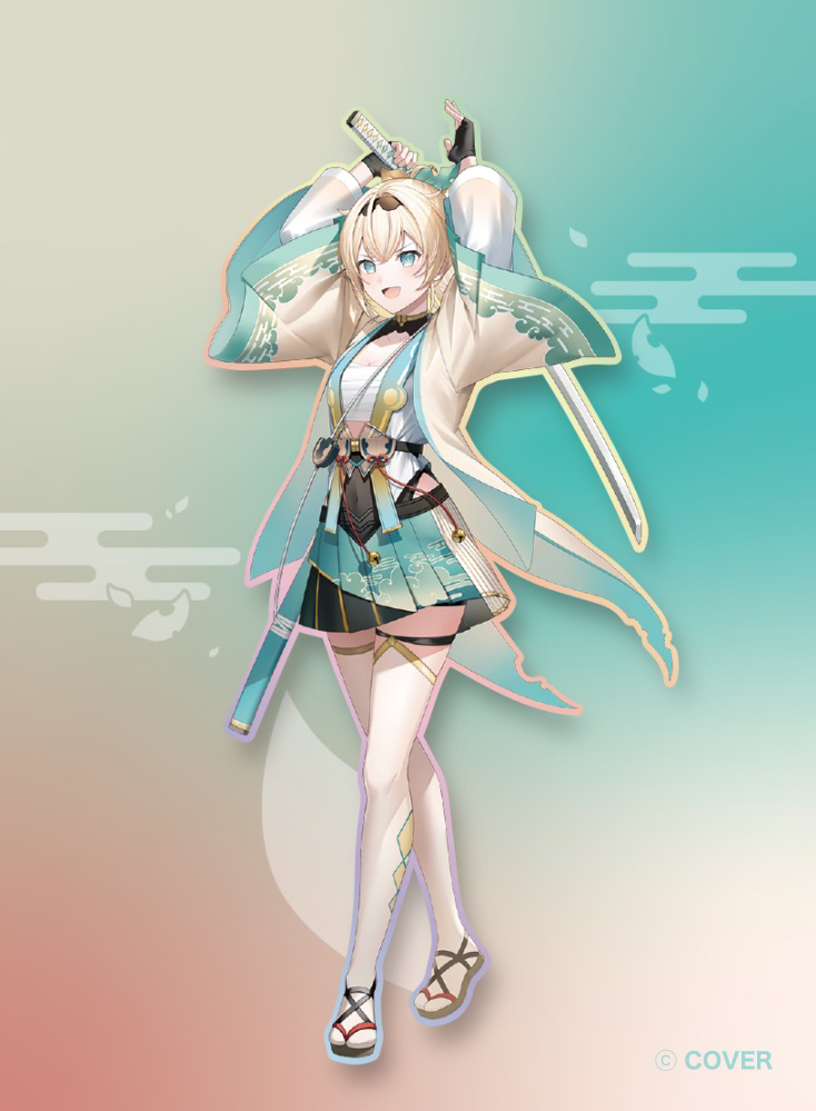 Safebooru - 1girl aqua eyes black gloves blonde hair breasts chest ...