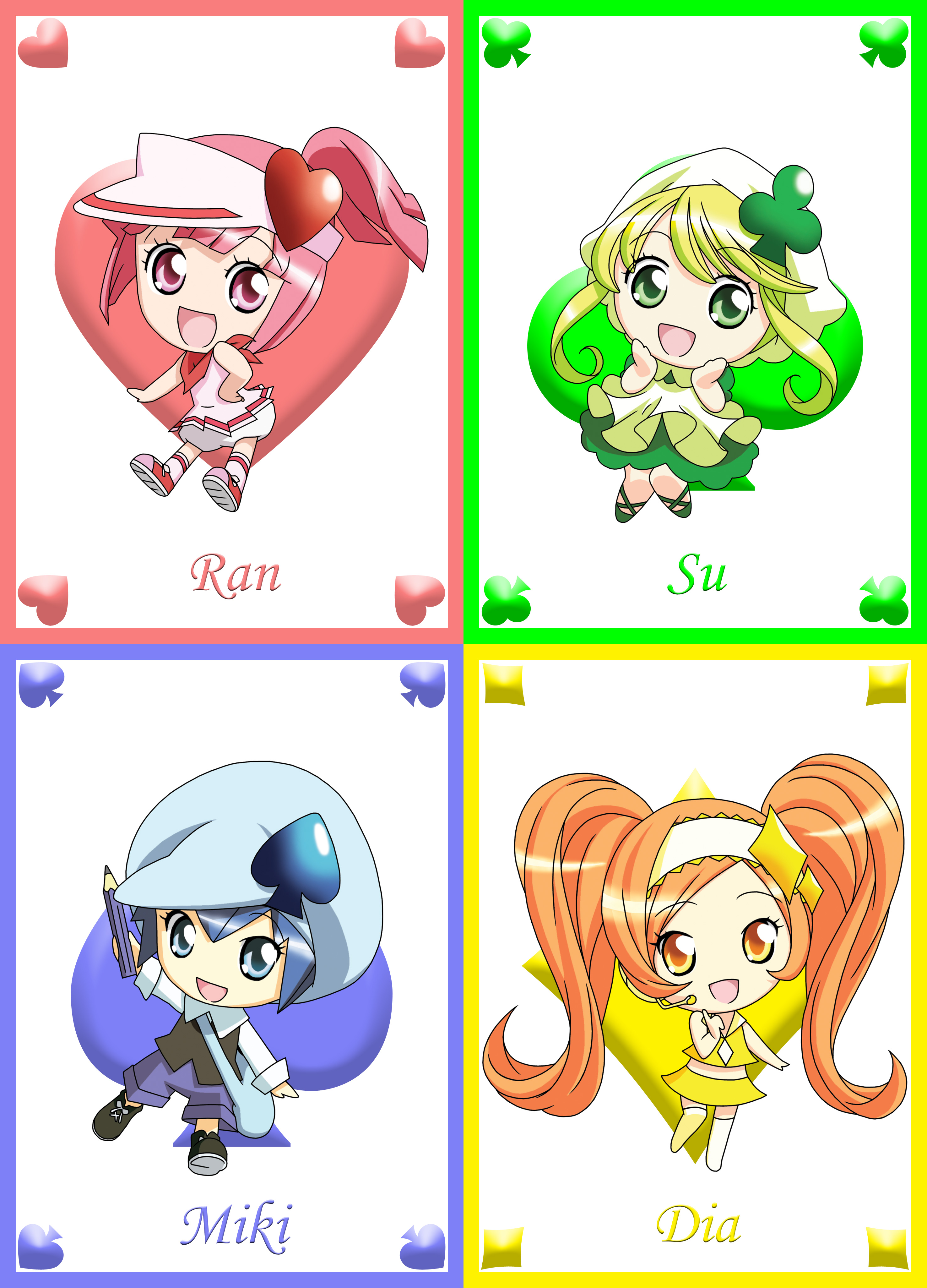 Shugo Chara Guardian Characters Ran