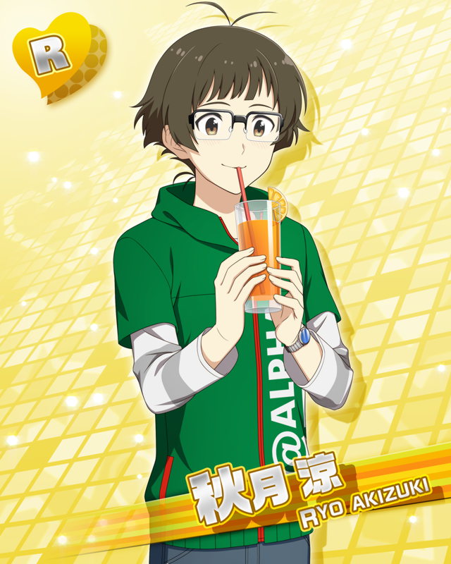 Safebooru - akizuki ryou blush brown eyes brown hair character name ...