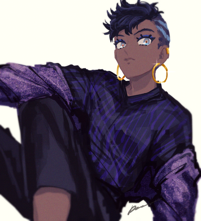 Safebooru - 1girl alternate costume alternate hair length alternate hairstyle black hair black ...