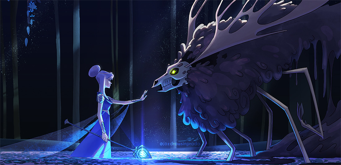 Safebooru - antlers centaur centaurworld magical girl netflix night ...