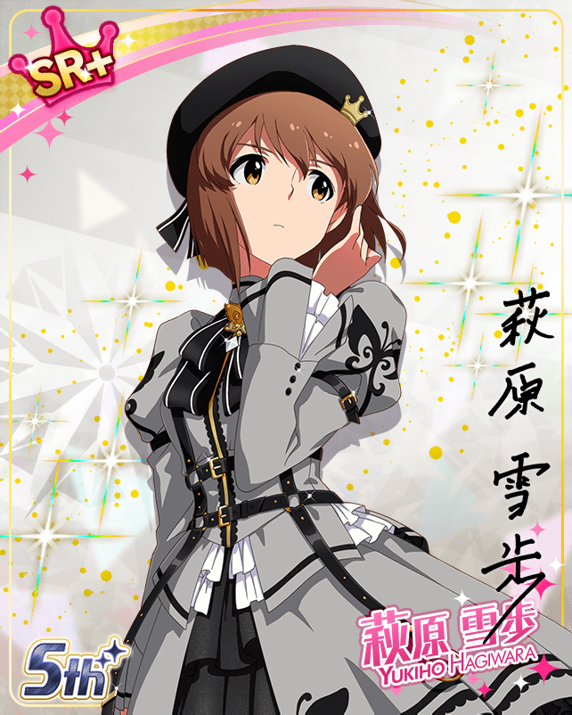 Safebooru - blush brown eyes brown hair character name dress hagiwara yukiho idolmaster million ...