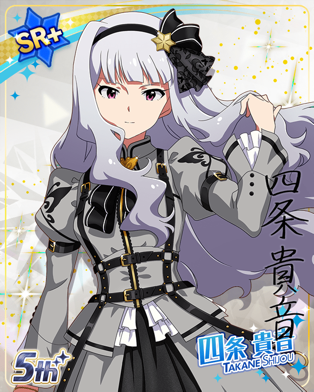 Safebooru - brown eyes character name dress grey hair idolmaster million live! theater days long ...