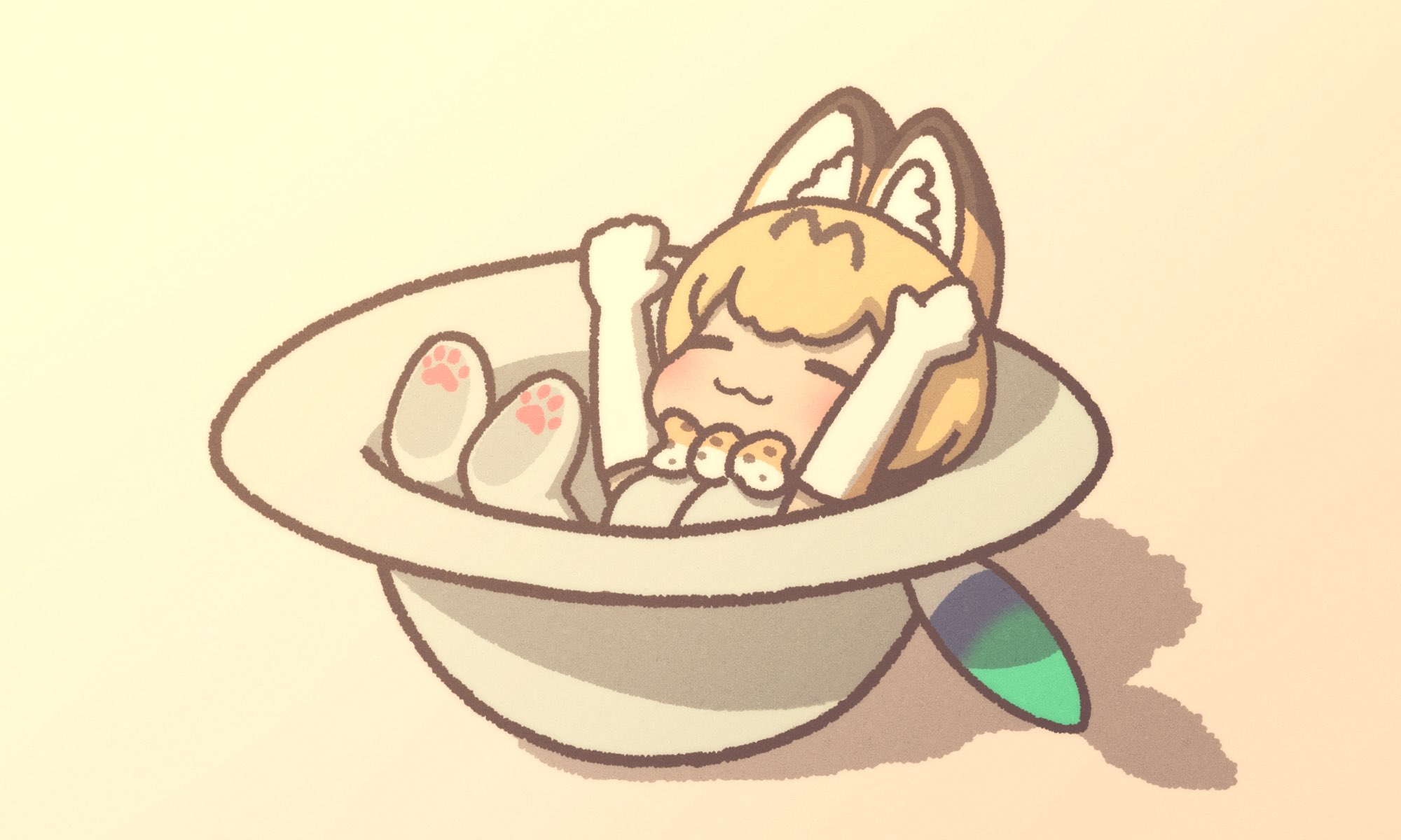 Safebooru - 1girl 2013randk :3 animal ears bare shoulders blonde hair blush boots bow bowtie cat ...