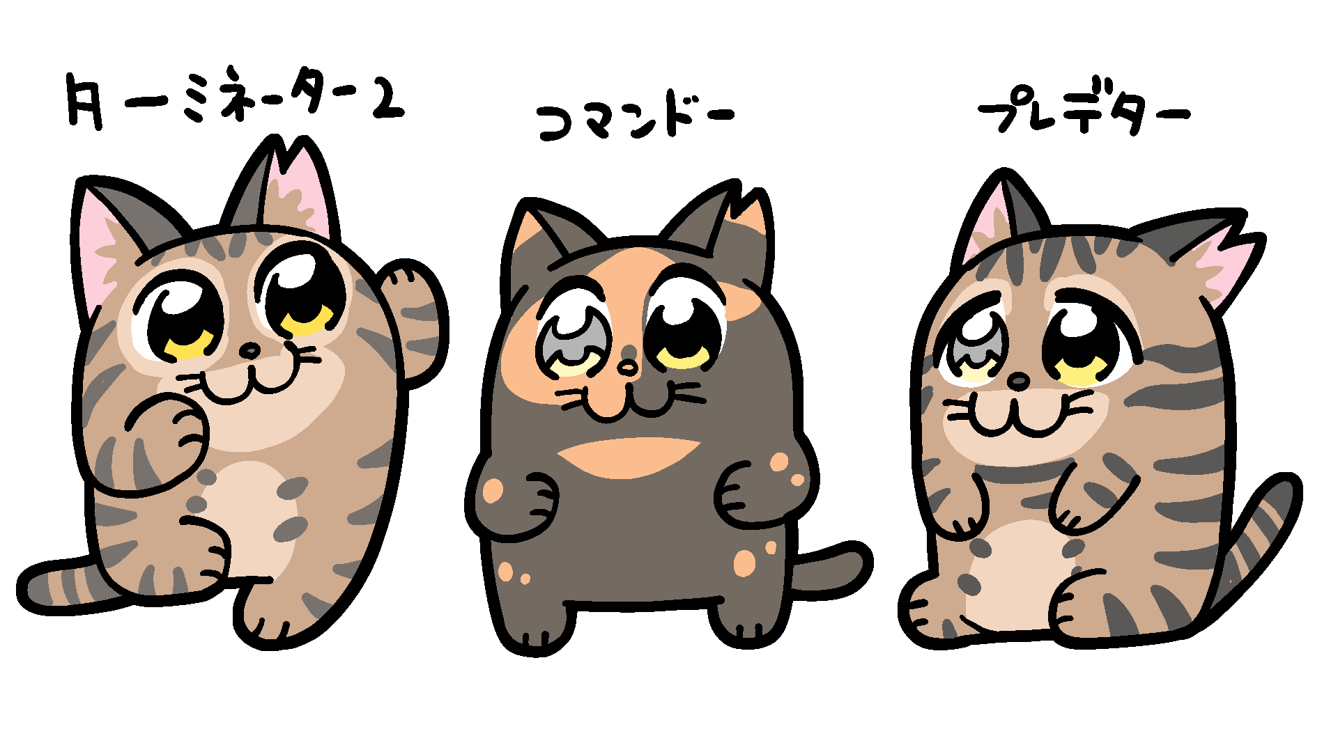 Safebooru - :3 bkub brown cat brown fur cat character name chibi commentary request ...