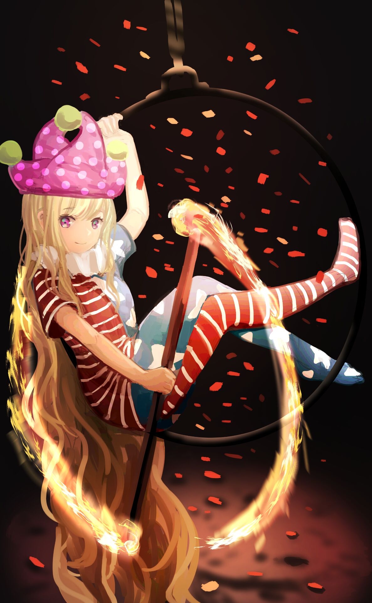 Safebooru 1girl American Flag Dress American Flag Legwear Blonde Hair 3377