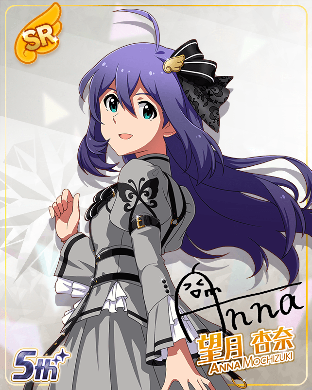 Safebooru - blue hair character name dress green eyes idolmaster million live! theater days long ...