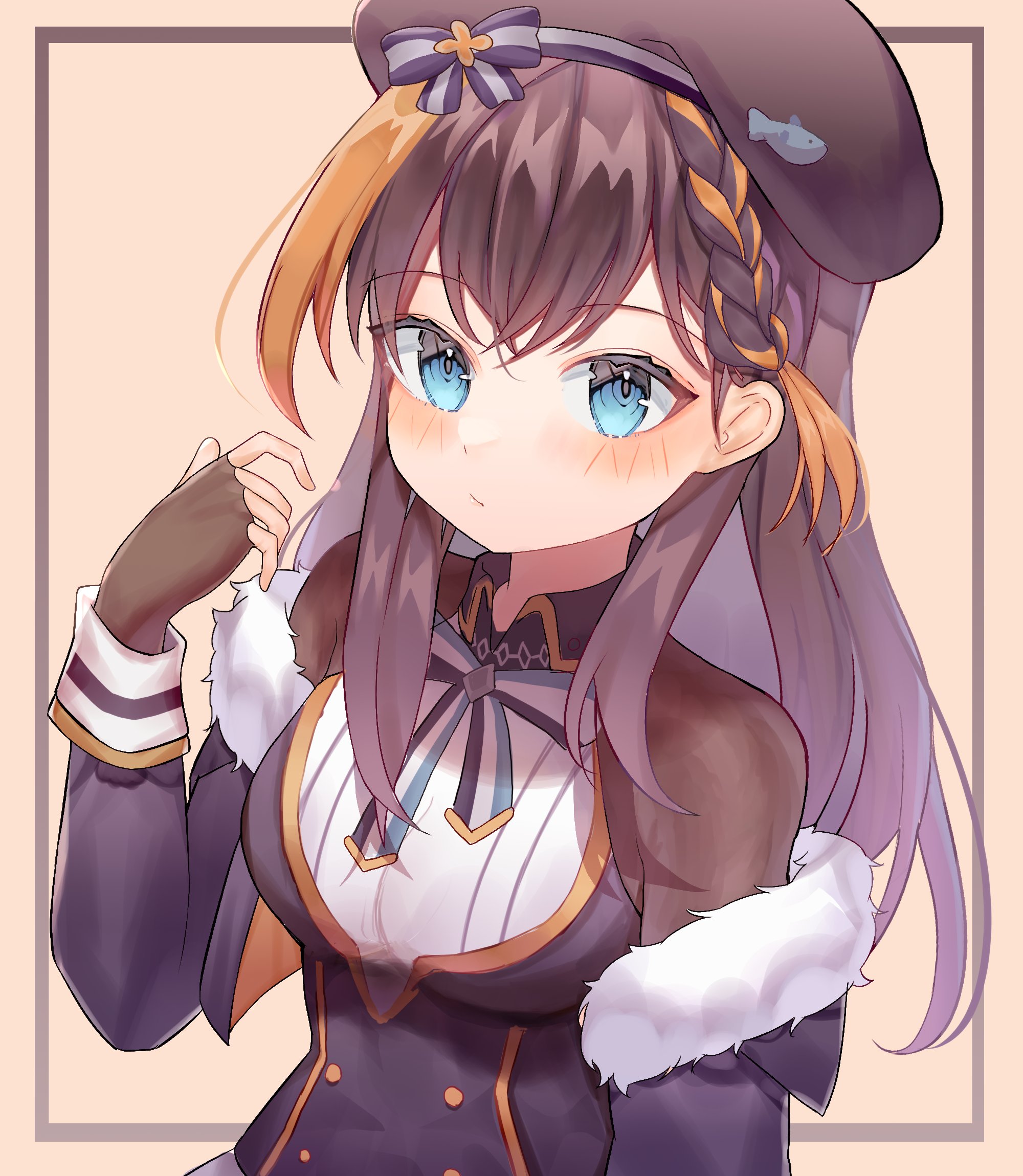 Safebooru - 1girl black bodysuit black coat black dress black gloves blue bow blue bowtie blue ...