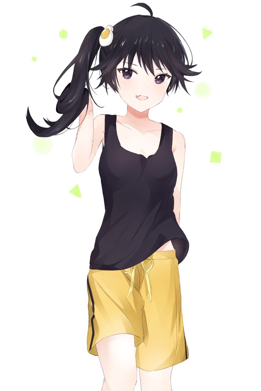 Safebooru - 1girl ahoge araragi karen bakemonogatari black eyes black ...