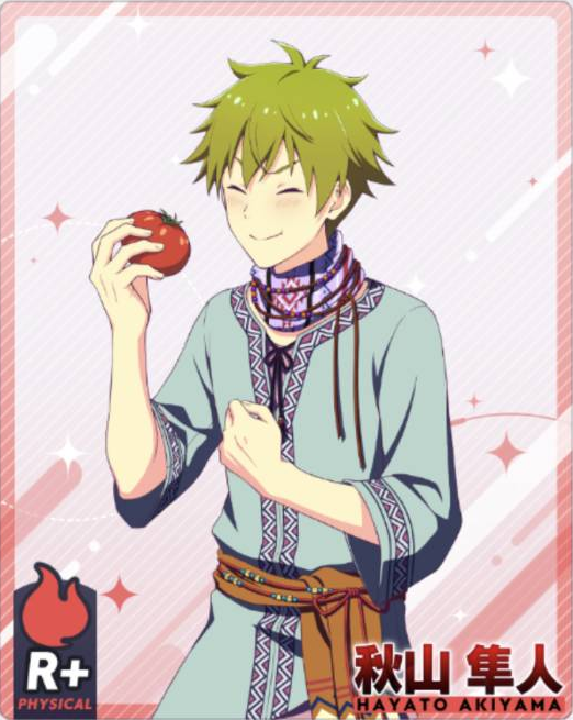 Safebooru - akiyama hayato blush character name closed eyes dress green ...