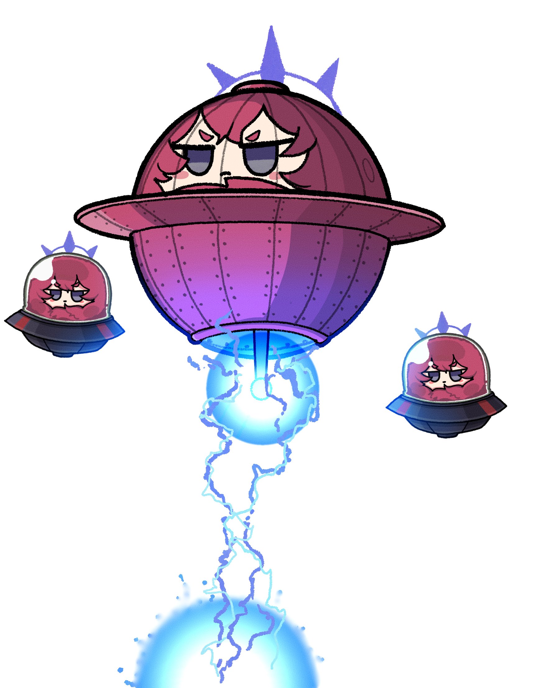 Safebooru - blue archive chibi closed mouth dai-manji grey eyes halo ...