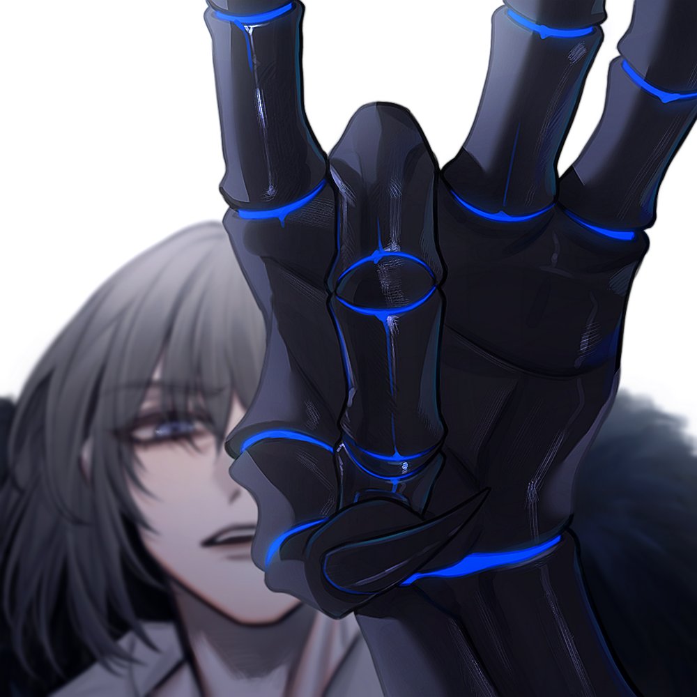 Safebooru - 1boy blue eyes blurry blurry background claws fate/grand ...
