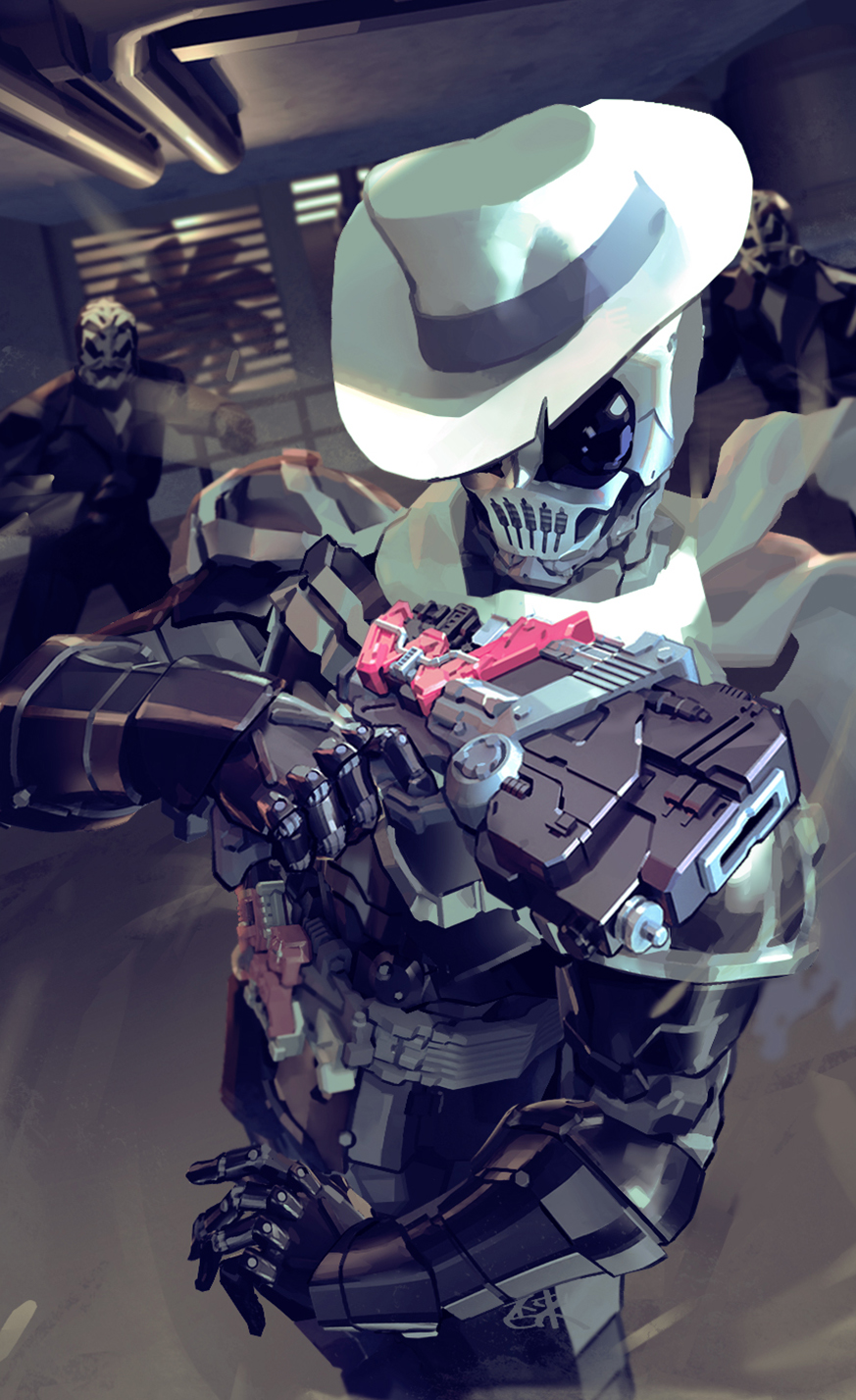 Safebooru - 1boy 2others armor black suit commentary driver (kamen ...