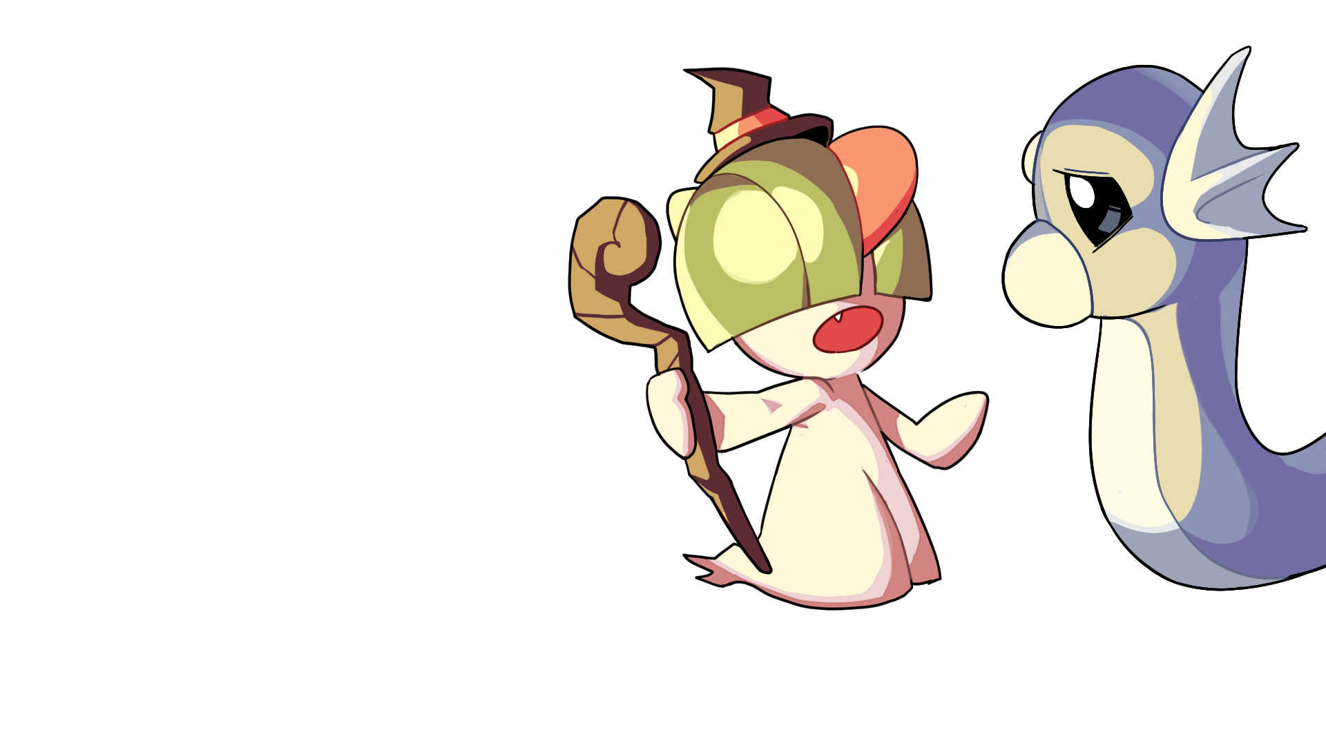 Safebooru - 1other arm up bangs black headwear blunt bangs bowl cut ...