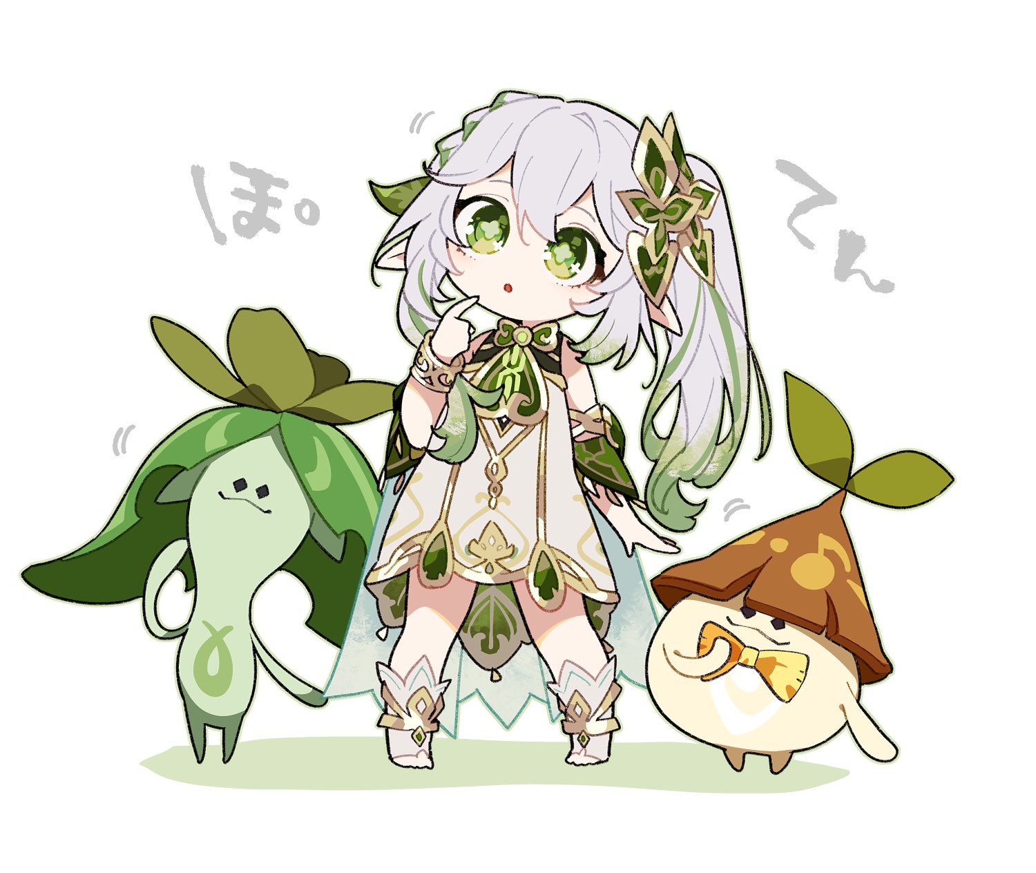 Safebooru 1girl O Aranara Genshin Impact Bangs Barefoot Colored 5230
