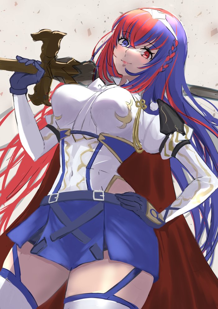 Safebooru - 1girl alear (fire emblem) alear (fire emblem) (female) armor bangs blue eyes blue ...