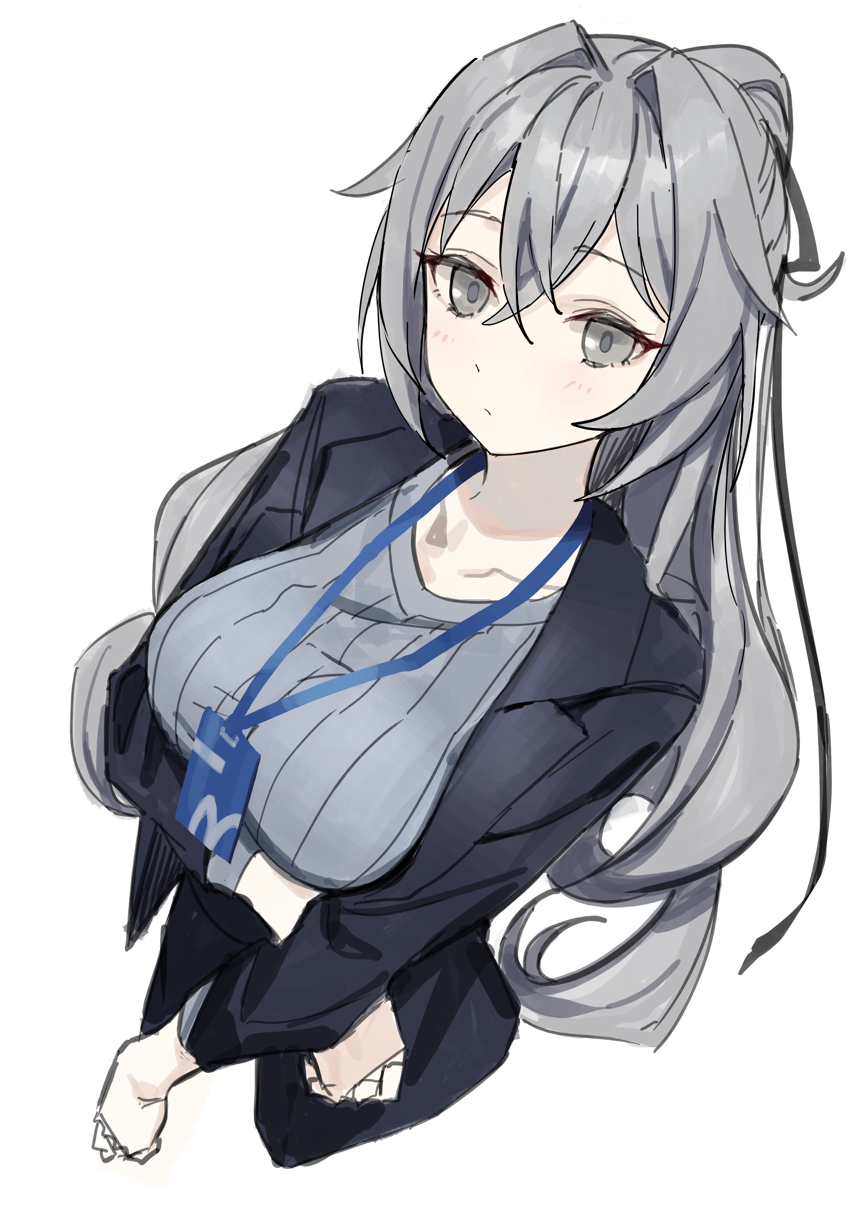 Safebooru - 1girl absurdres bangs blush breasts bronya zaychik bronya zaychik (silverwing: n-ex ...
