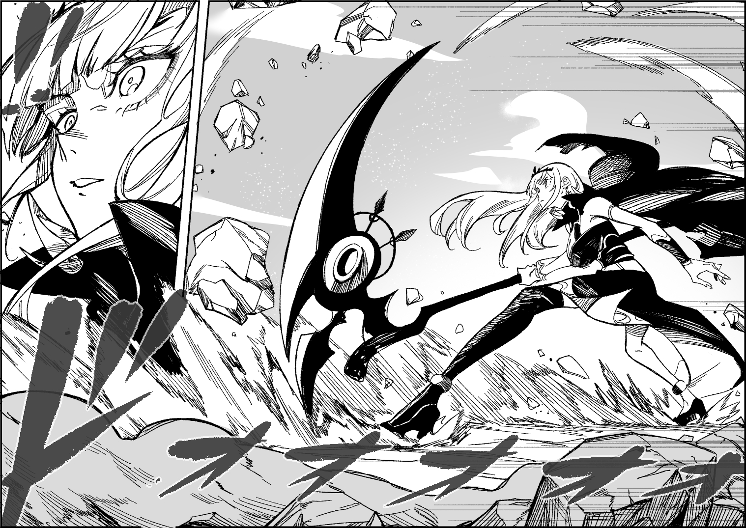 Safebooru - death (entity) fighting stance grim reaper holding holding ...