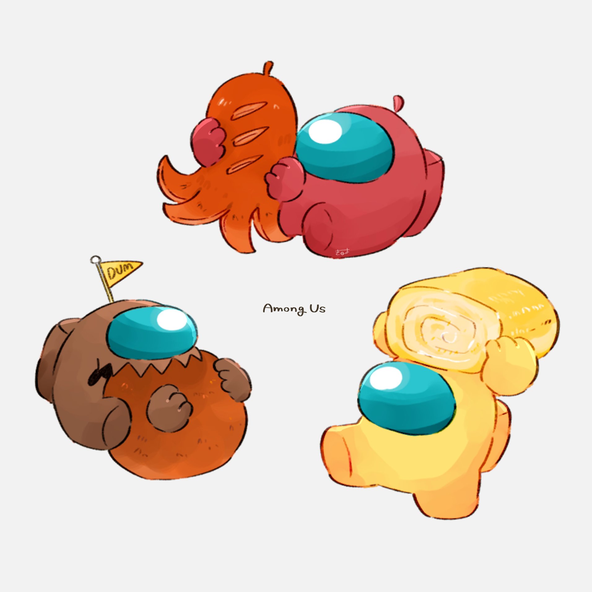 Safebooru - 3others among us artist name brown (among us) color ...