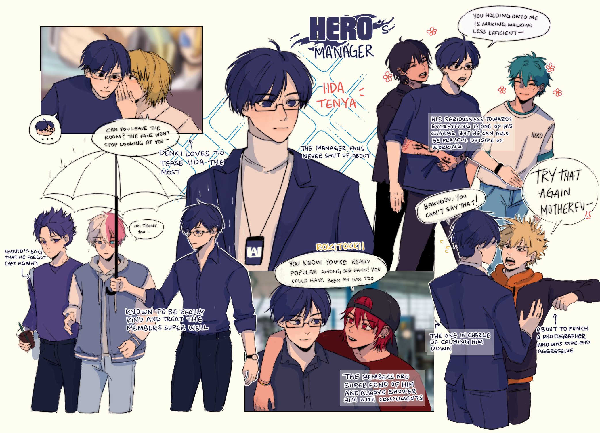 Safebooru - ... 6+boys alternate costume alternate universe arm tattoo backwards hat bakugou ...