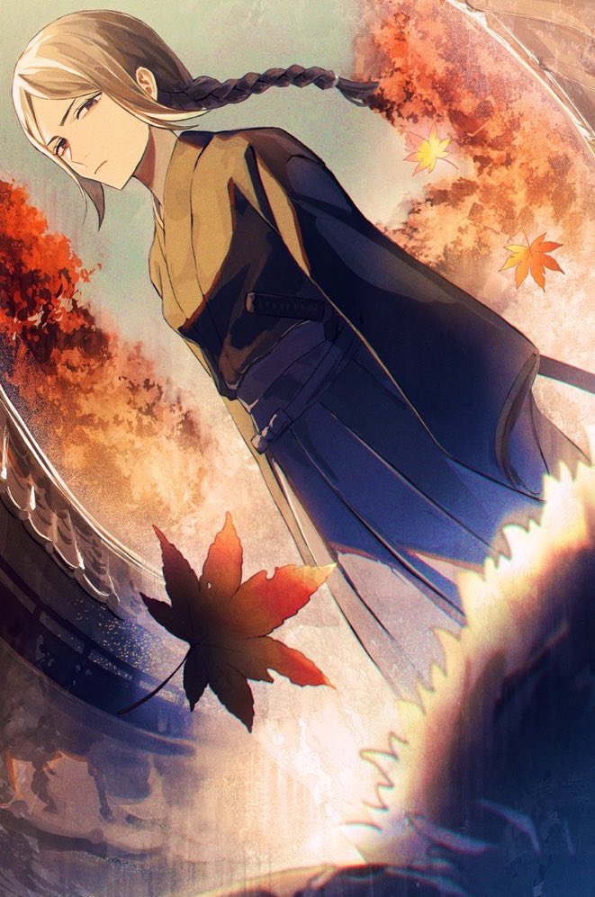 Safebooru - 1girl black clover black hair braid gen me hakama hakama ...