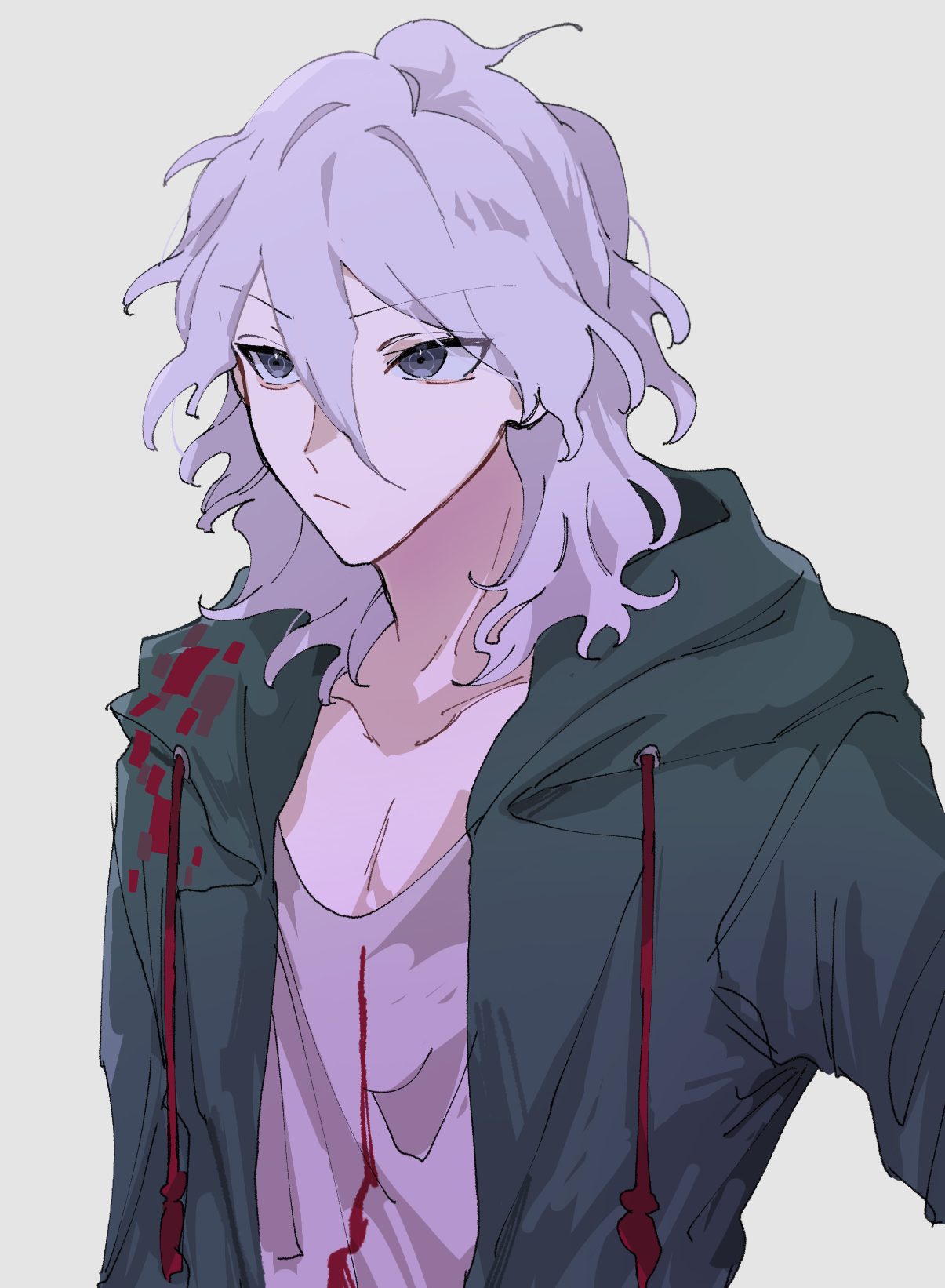 Safebooru - 1boy :/ bangs closed mouth collarbone danganronpa (series) danganronpa 2: goodbye ...