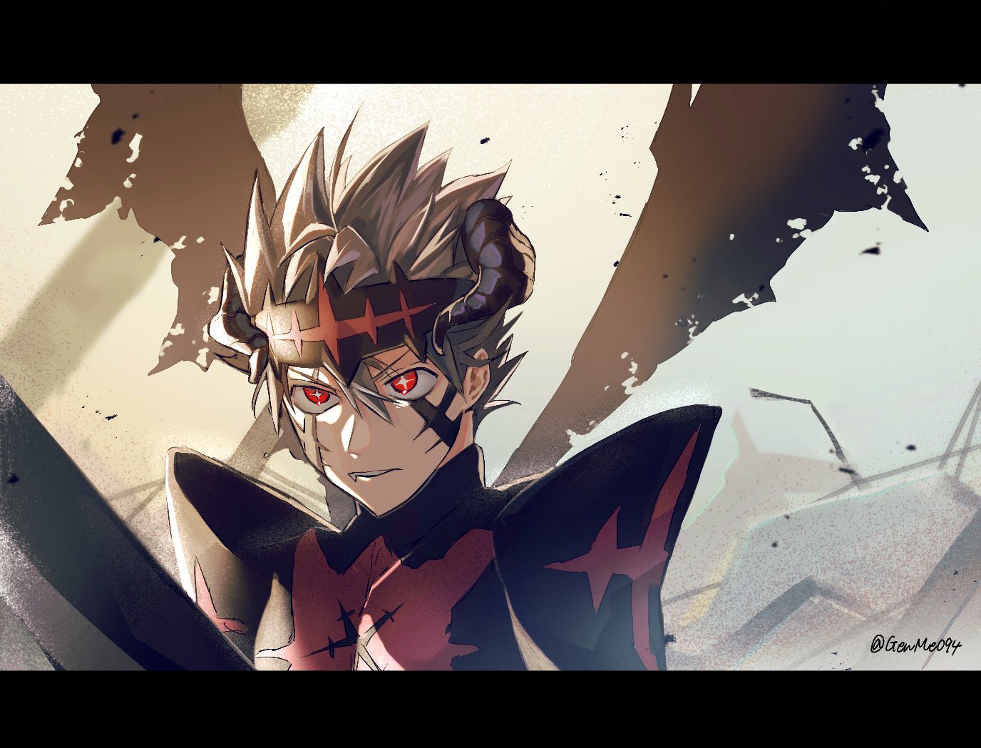 Safebooru - 1boy armor asta (black clover) black armor black clover ...