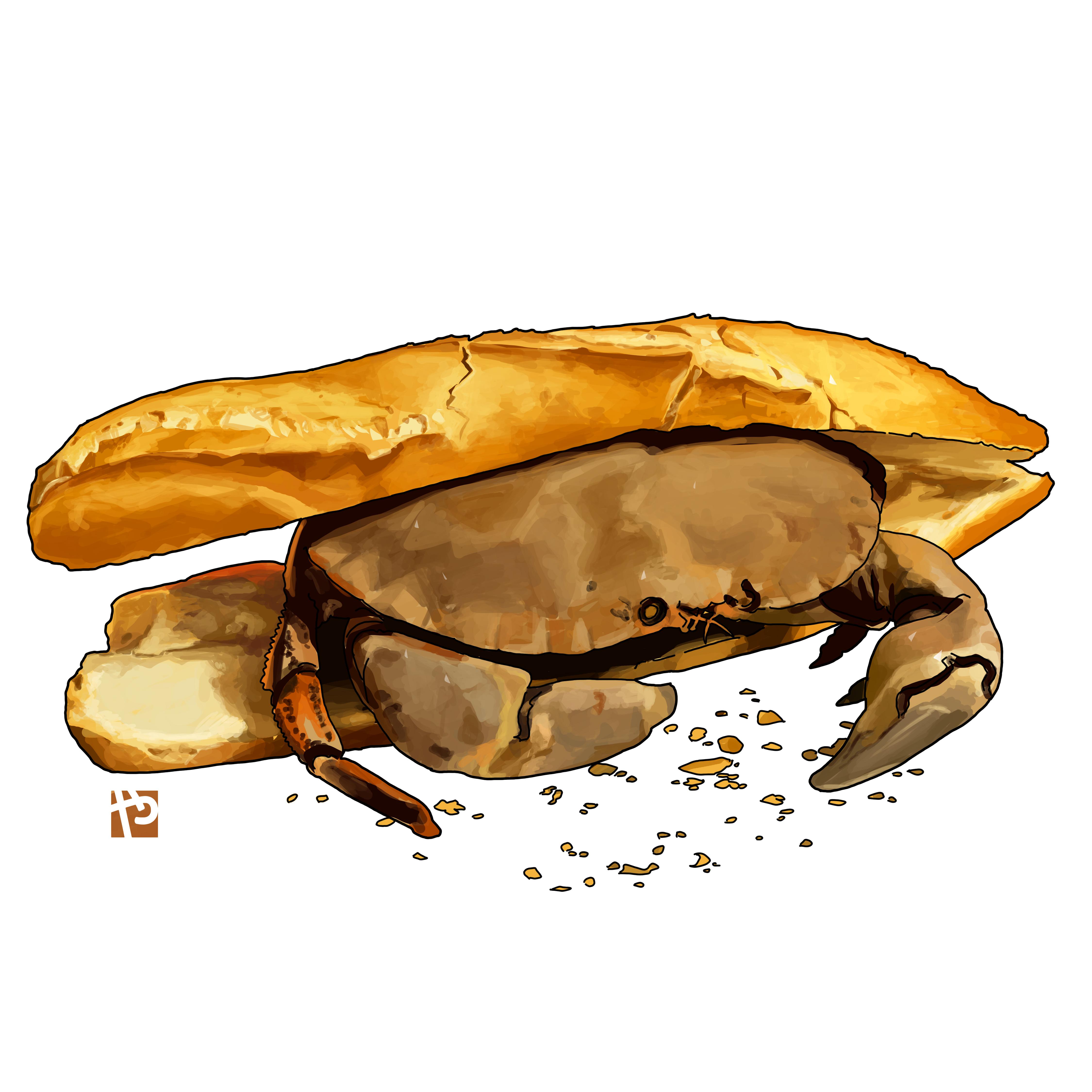 Safebooru - absurdres animal bad food baguette bread claws commission ...