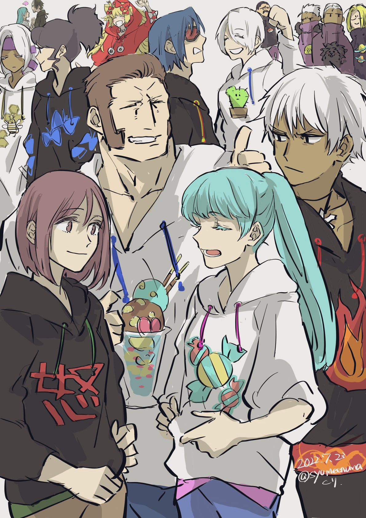 Safebooru - alternate costume alternate hairstyle angel (kof) bangs ...