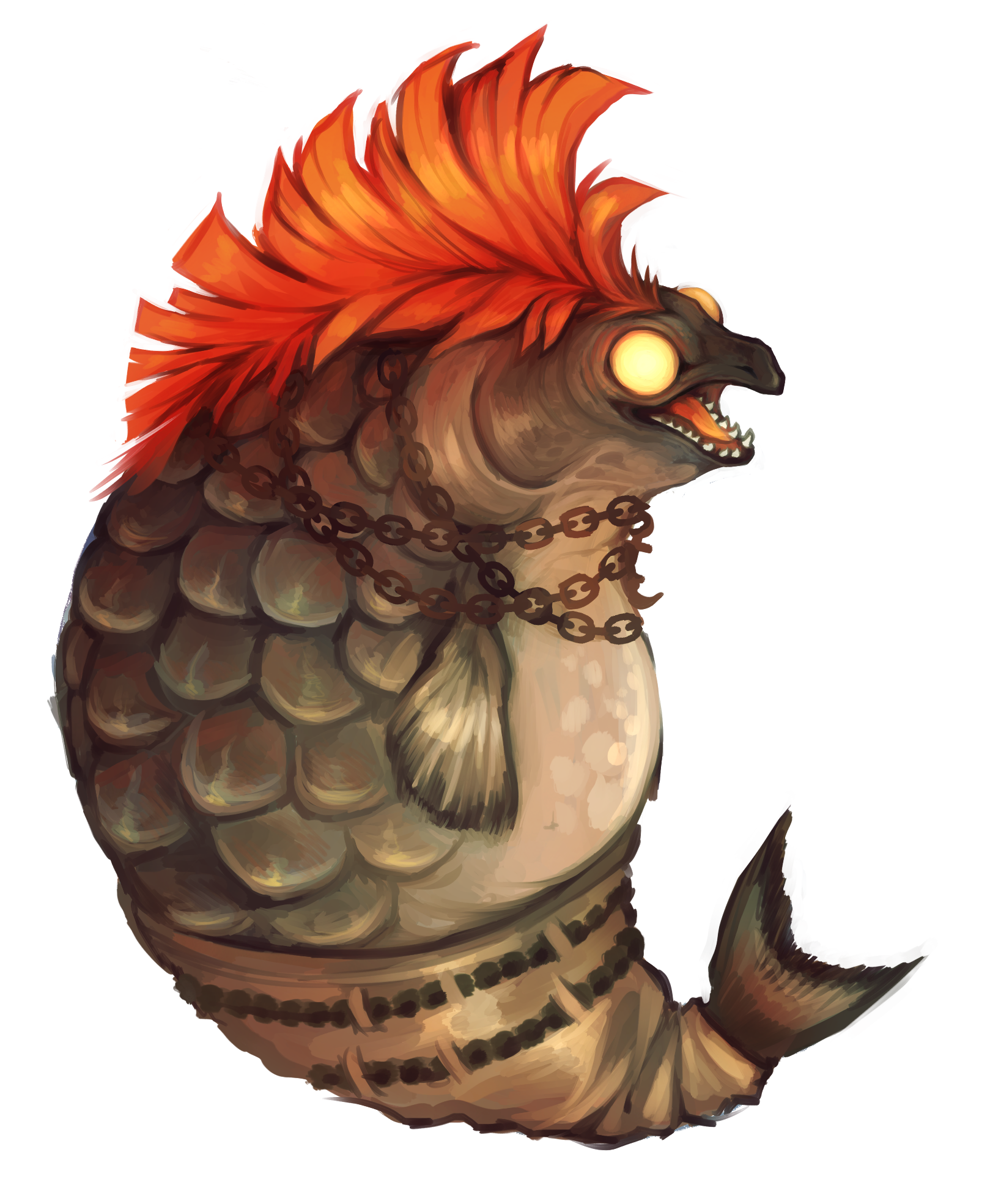 Safebooru - anchor anchor necklace animal animal focus blank eyes brown ...