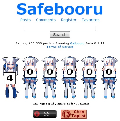 Safebooru - 40000 6+girls blue eyes booru numbers cat ears counter ...