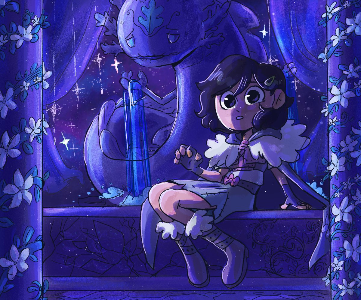 Safebooru - 2girls amphibia black eyes black gloves black hair boots ...