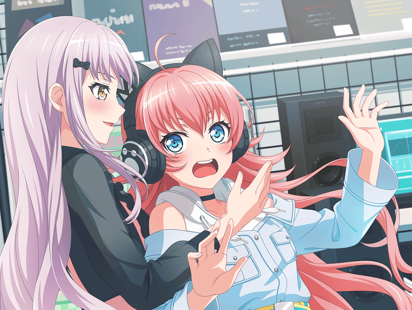 Safebooru - bang dream! blue eyes blush chu2 (bang dream!) dress long ...