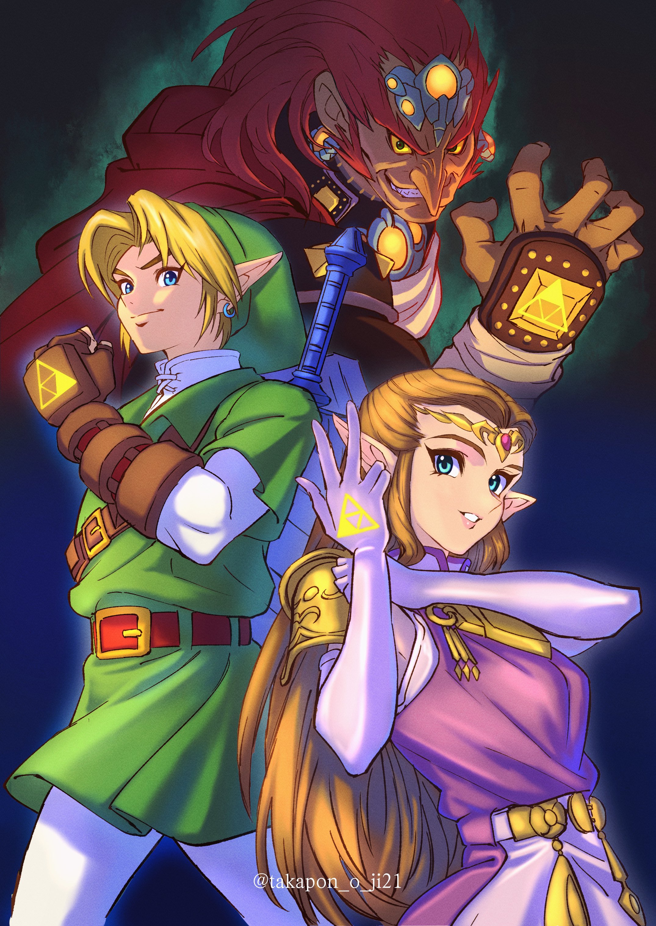 Safebooru - 1girl 2boys absurdres aqua eyes armor bangs belt belt buckle blonde hair blue eyes ...